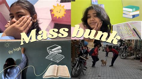 Aaj Class Me Koi Nahi Aaya 😰 Mass Bunk A Day In College College Life Vishakha Jadiya