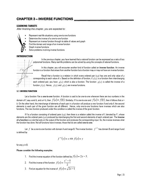 chapter 3 inverse functions download free pdf function