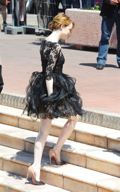 Heels And Legs Emma Stone