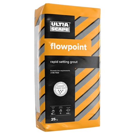 Ultrascape Flowpoint Rapid Set Flowable Grout 10 Bags Holm Products