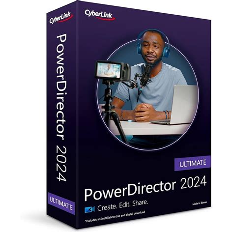 [pc Software] Cyberlink Powerdirector Ultimate 24 Full Activation Shopee Malaysia
