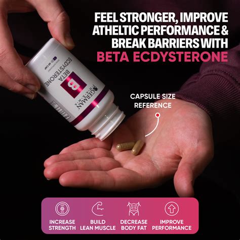 Ecdysterone Supplements Natural Capsules For Workouts Pro Hormones