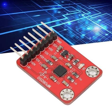 Ny03418 Module De Gyroscope Daccélération à 6 Axes Mpu6050 Sortie De Données De Convertisseur