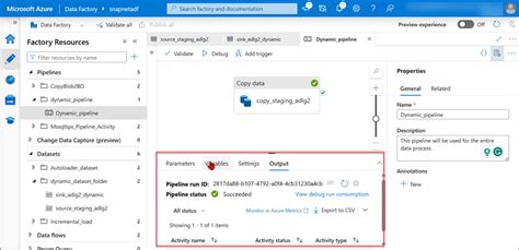 azure data factory to move data using foreach and lookup activities