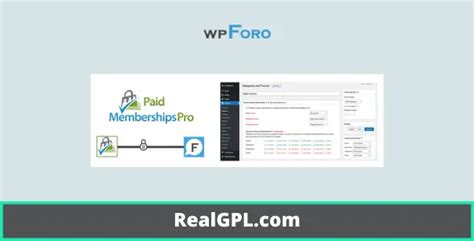 Wpforo Paid Memberships Pro Integration V120 Plugin Theme Wp