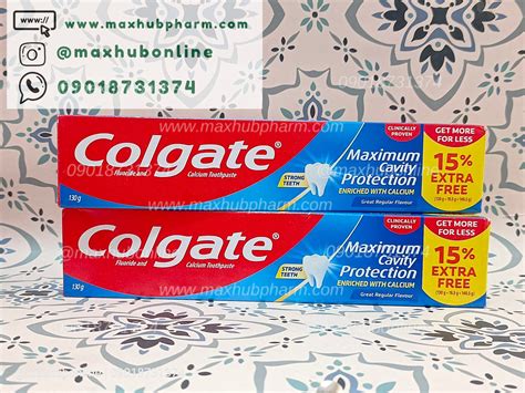 Colgate Toothpaste 130g Maxhub Pharmacy