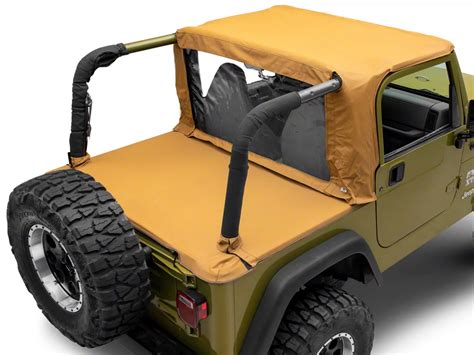Jeep Wrangler Cab Soft Top And Tonneau Cover With Tinted Windows Spice