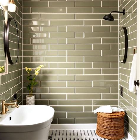25 Green Tile Bathroom Ideas To Add A Splash Of Color