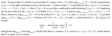Continuity Running Supremum Of A Right Continuous Function Prove