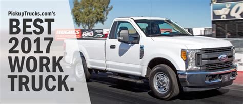 The Ford Super Duty Named Best Work Truck For 2017 By Pickuptrucks