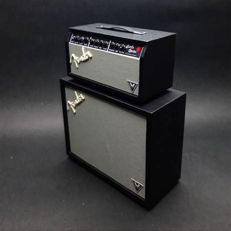 Miniature Amplifier Sound Fender 2 Stack Photography Property