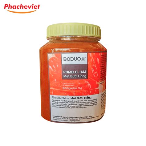 Mứt Bưởi Boduo 1kg