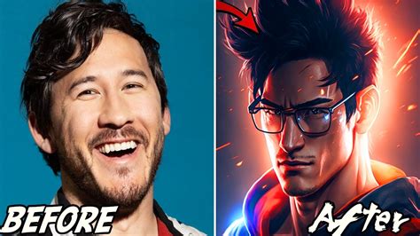I Turned Markiplier Into Anime Characters Youtube