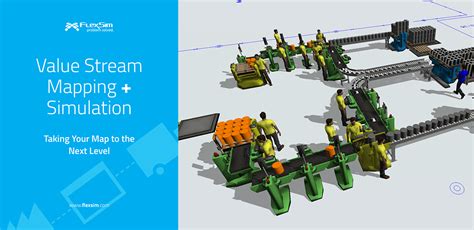 value stream mapping simulation ebook flexsim