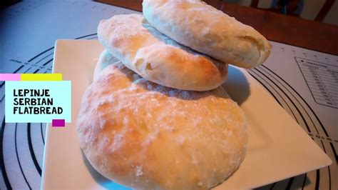 Very Soft Lepinje Serbian Flatbread English Version Youtube