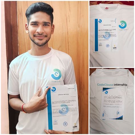 Linkedincommunity Codeclause Artificialintelligenceintern Swag