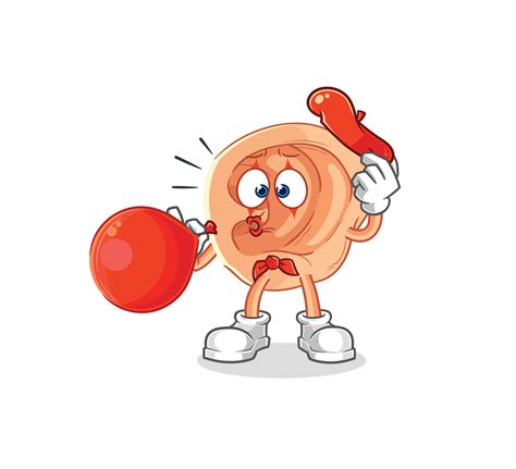 Ear Cartoon Character Vector Art At Vecteezy