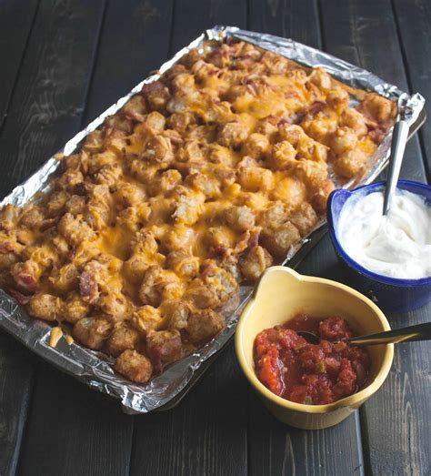 Loaded Tater Tots Sweetphi