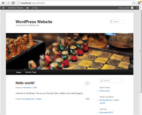 Cara Memasang Install Cms Wordpress Di Localhost