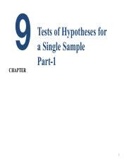 Understanding Single Sample Hypothesis Testing Key Concepts And Course Hero