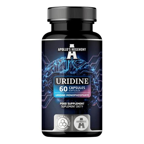 Apollos Hegemony Uridine 60 Vegan Capsules 250mg Uridine