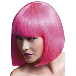 Neon Pink Elise Wig