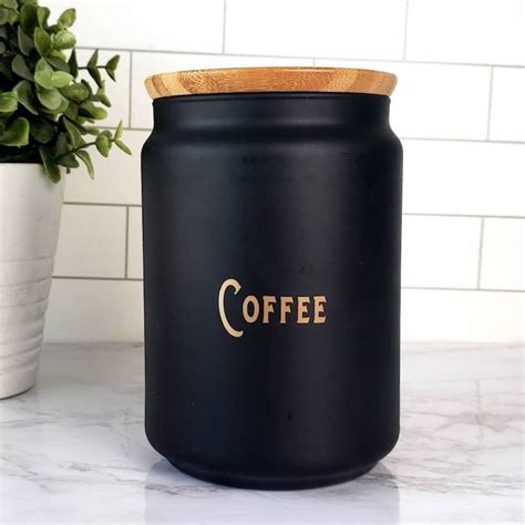 Tea Coffee Storage Jars Etsy