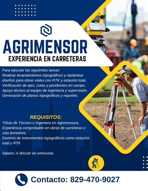 Agrimensor Tu Empleo Rd