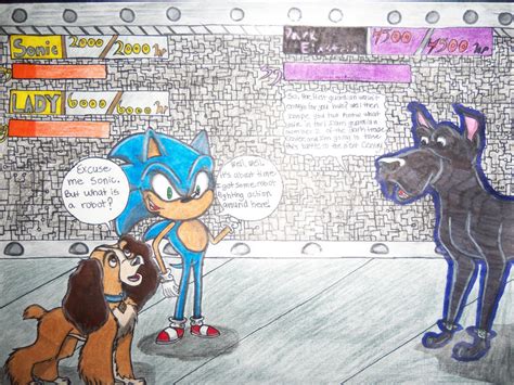 Sonic And Lady Vs Dark Einstein Part 1 By Segadisneyuniverse On Deviantart