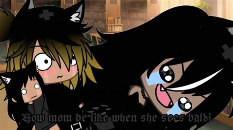 How Mom Be Like When She Sees Baldi🤭🖤🤍🤌original Youtube