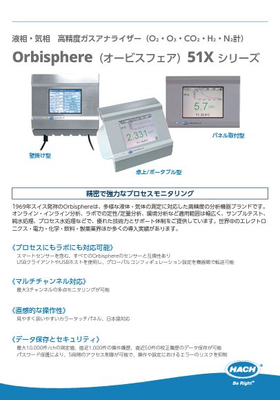 【カタログ】orbisphere 51xシリーズ（コントローラー 510 511 512）のカタログを刷新しました ハックジャパン株式会社