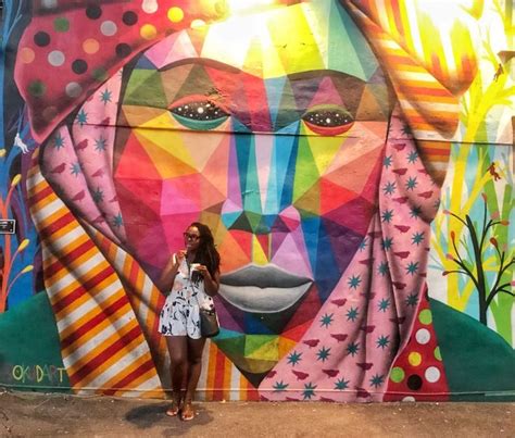 Urban Art At The Wynwood Walls In Miami