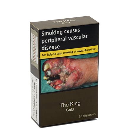 The King Gold King Size Cigarettes 20 Pack Buy Online Bull Brand