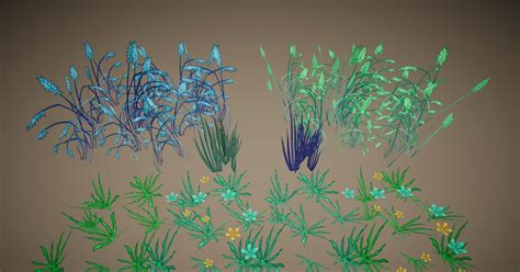 Hand Painted Grass 1 3d Environments Unity Asset Store