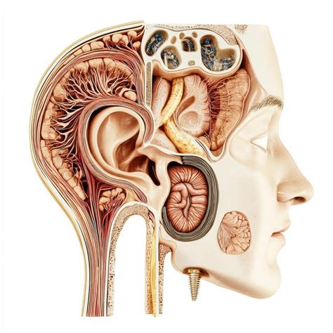 Premium Photo Human Ear Anatomy Cochlea And Inner Ear Structure