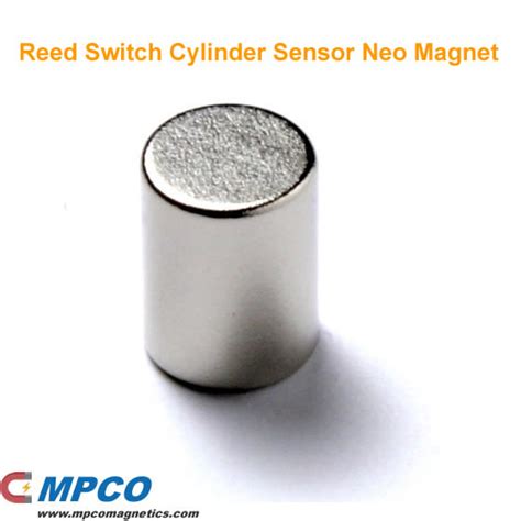 Reed Switch Magnet Cylinder Sensor N35sh D6 X 8mm Mpco Magnets