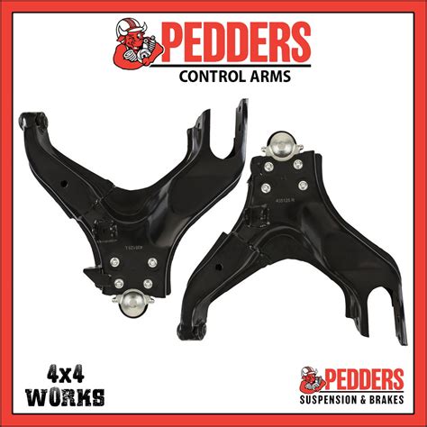Pedders Suspension Lower Control Arms Isuzu D Max Series 1 Ra Rc 2002