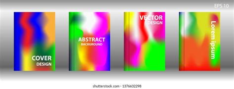 Gradient Mesh Abstract Background Blurred Bright Stock Vector Royalty Free 1375288310
