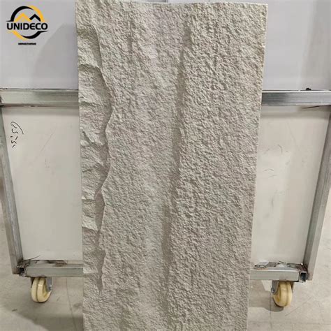Artificial Stone For Villa Pu Polyurethane Stone Materials Decorative