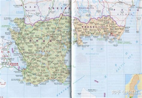 瑞典🇸🇪地图 知乎