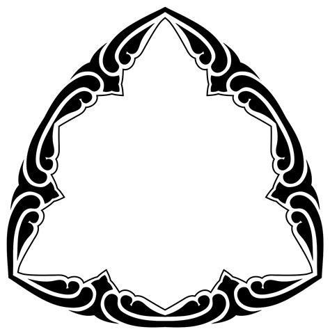 Triangular Mirror Framework Public Domain Vectors Triangular Mirror Framework Public Domain Vectors