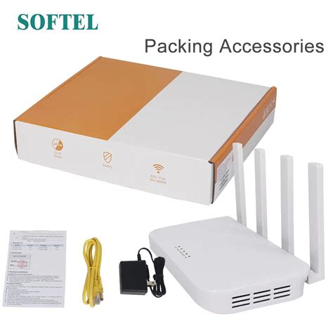 High Speed Wifi6 Fiber Optic Access Point Softel Ont 4ge Vuw618