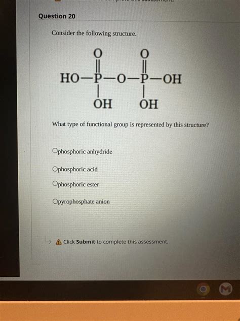 Solved Consider The Following Structure What Type Of
