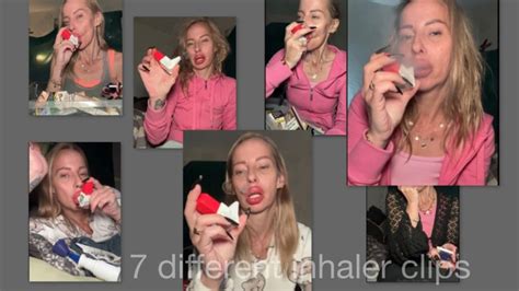 Using My Asthma Inhaler Different Days While Smoking Smokingqueenalina Clips Sale