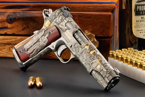 Mustang Custom Engraved 1911