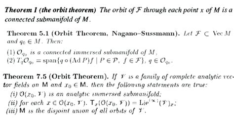 Excerpts From Several Textbooks On Geometric Control Theory Download