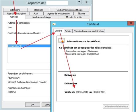 Tutoseu Autorité De Certification Windows Et Vérifications à Faire