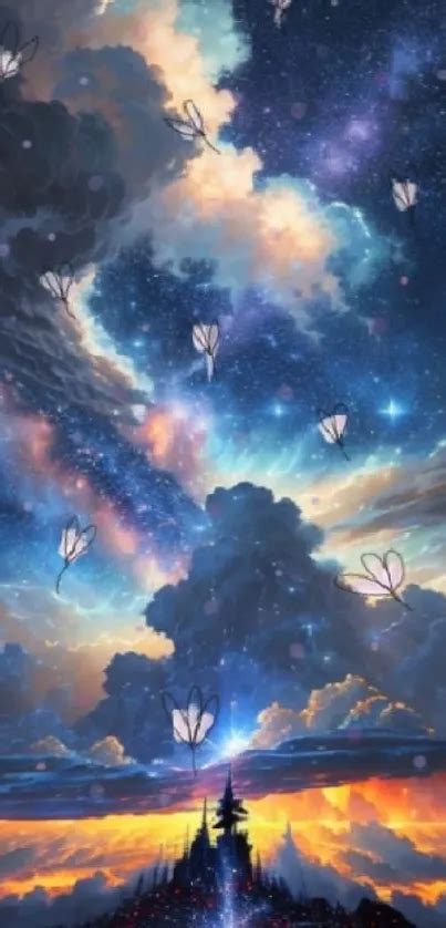 Dreamy Galaxy Sky Art Free Download