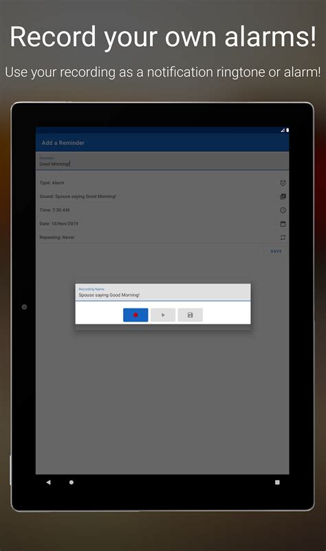 Voice Reminder Recordable Notification And Alarm For Android Download