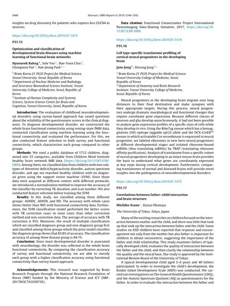 Pdf Optimization And Classification Of Developmental Brain Diseases Using Machine Learning Of